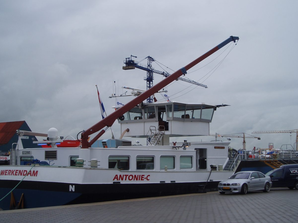 Alle scheepskranen – Misti